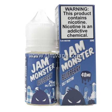 JAM MONSTER SALT BLUEBERRY 30ML 24MG 48MG