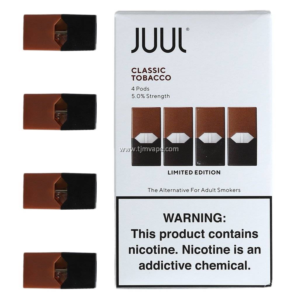 JUUL PODS CLASSIC TOBACCO 1 PACK 4PCS