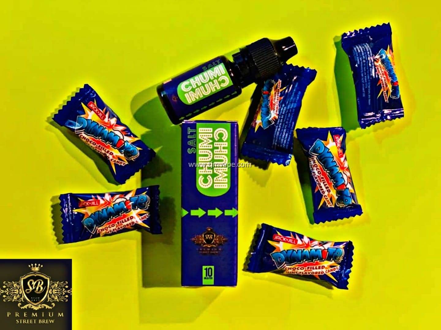 OEM STREET BREW SALT CHUMI CHUMI BLUE 10ML 35MG 50MG