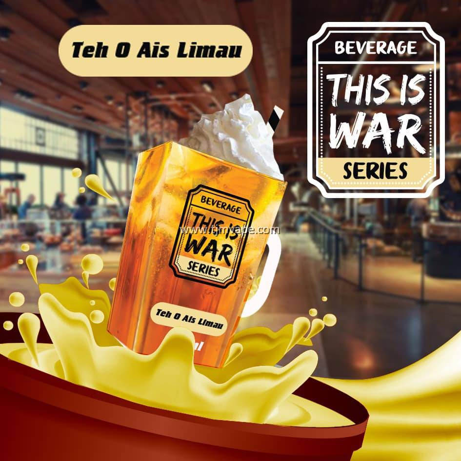 THIS IS WAR SALT TEH O AIS LIMAU 10ML