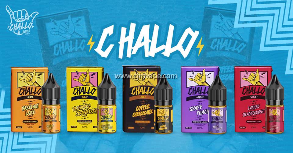 CHALLO SALT PINEAPPLE STRAWBERRY 10ML 35MG 50MG