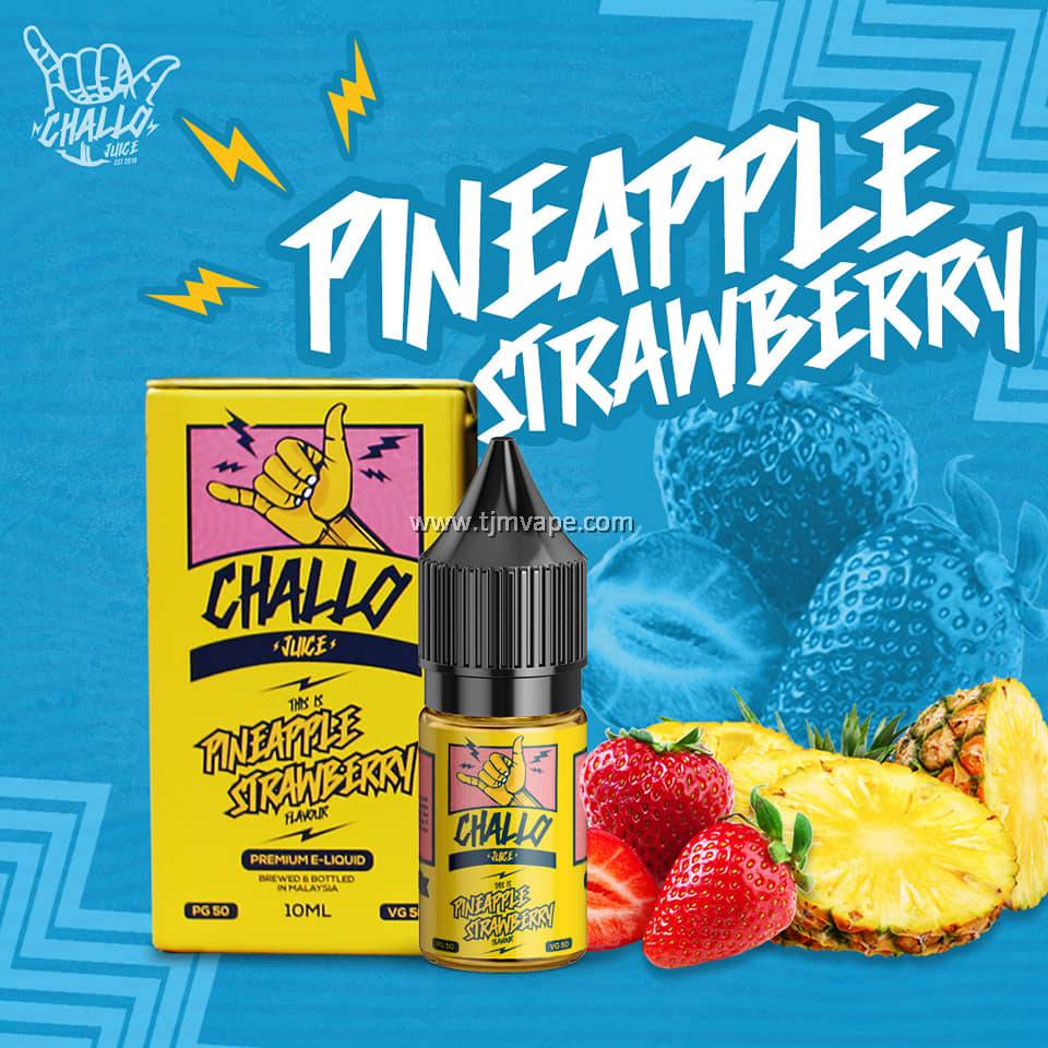 CHALLO SALT PINEAPPLE STRAWBERRY 10ML 35MG 50MG
