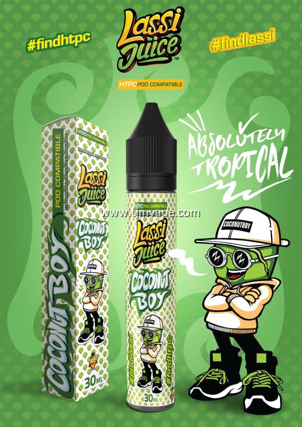 LASSI JUICE HTPC COCONUT BOY 30ML 15MG 20MG