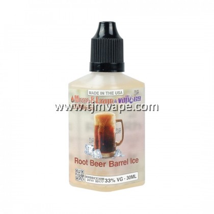 MISTER E-LIQUID ROOT BEER BARREL ICE 30ML 6MG 12MG