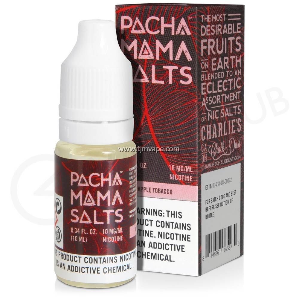 PACHA MAMA SALT APPLE TOBACCO 10ML 35MG 50MG