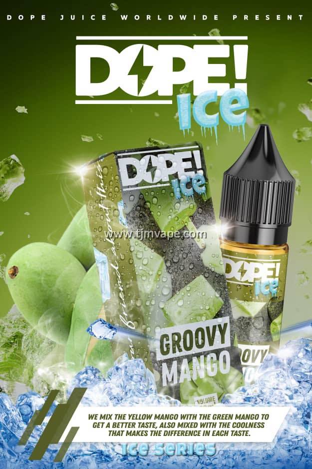 DOPE SALT ICE GROOVY MANGO 10ML 35MG 50MG