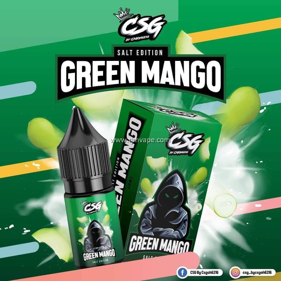 CSG SALT GREEN MANGO 10ML 35MG 50MG