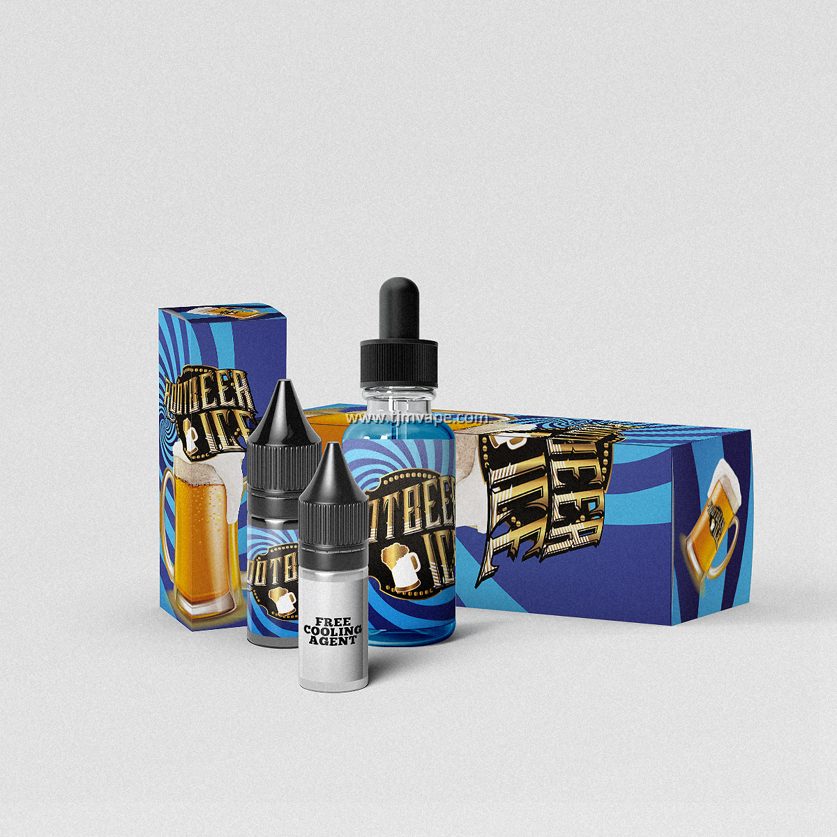 ICE KING SALT ROOTBEER ICE 10ML 35MG 50MG