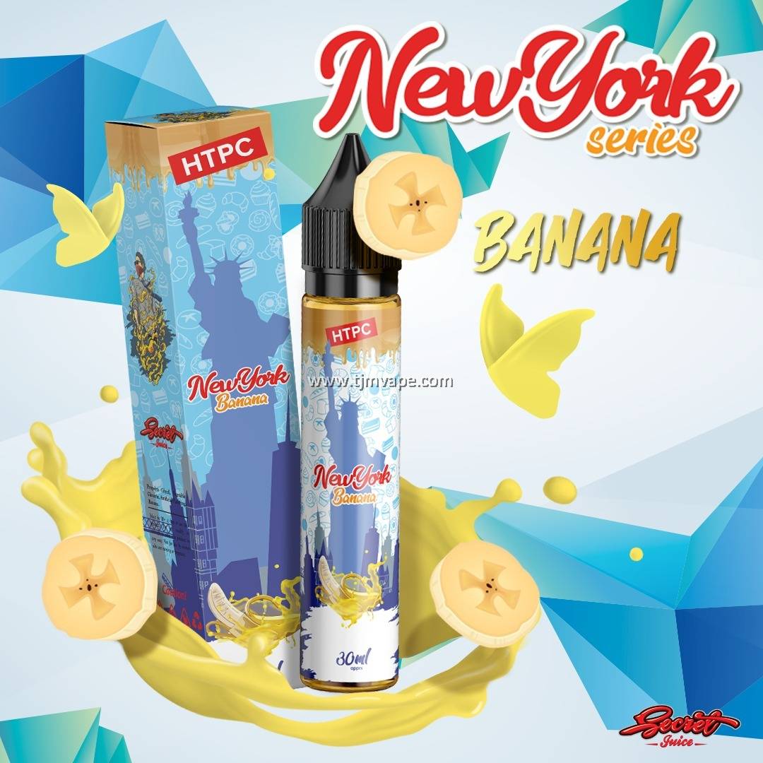 SECRET JUICE HTPC NEW YORK BANANA 30ML 18MG 22MG