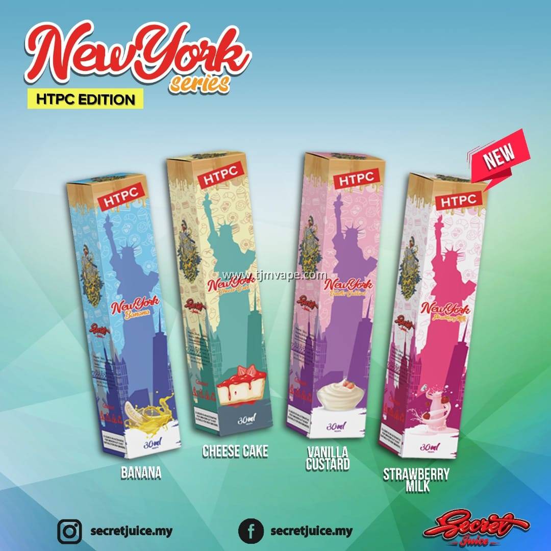 SECRET JUICE HTPC NEW YORK BANANA 30ML 18MG 22MG