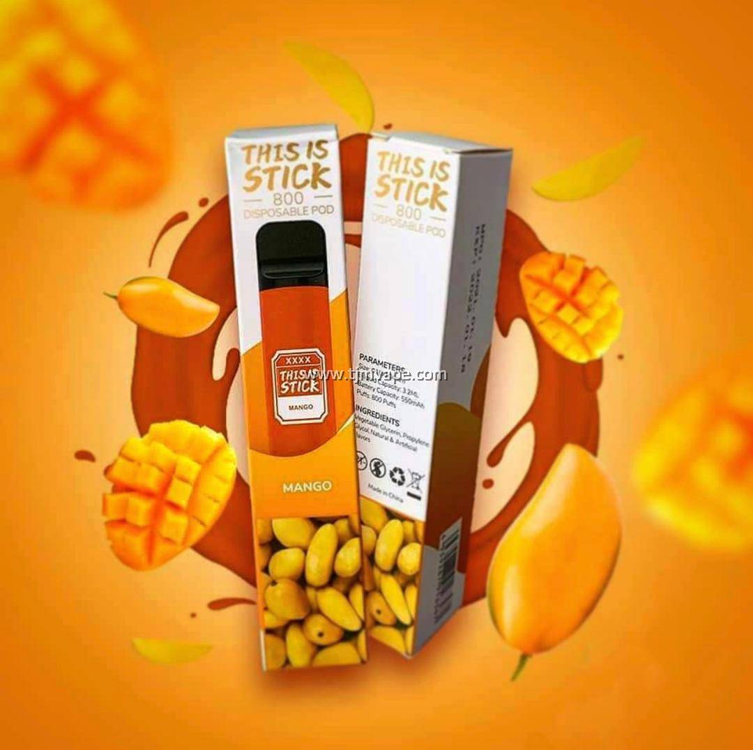 THIS IS STICK 800 PUFFS DISPOSABLE POD