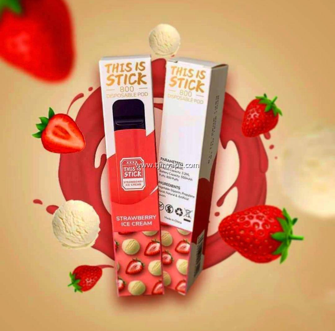 THIS IS STICK 800 PUFFS DISPOSABLE POD