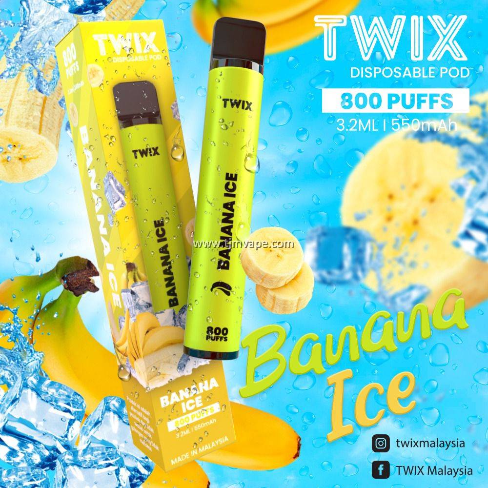 TWIX 800 PUFFS DIPSOSABLE POD