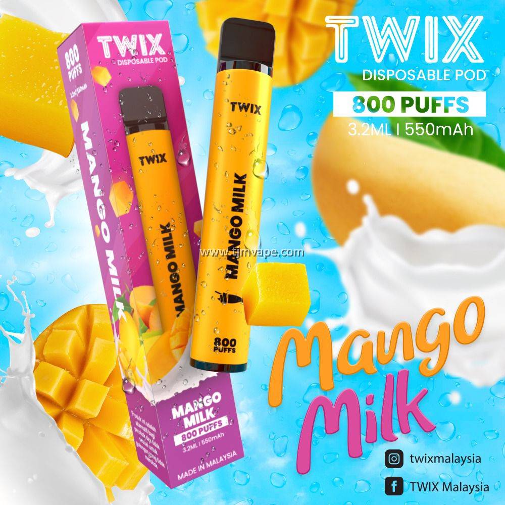 TWIX DISPOSABLE POD 800 PUFF