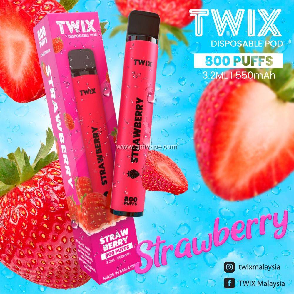 TWIX 800 PUFFS DIPSOSABLE POD