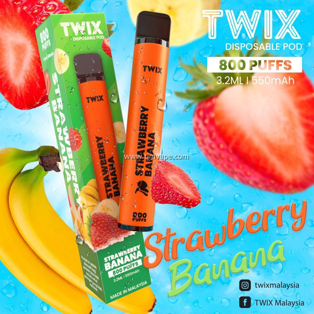 TWIX 800 PUFFS DIPSOSABLE POD
