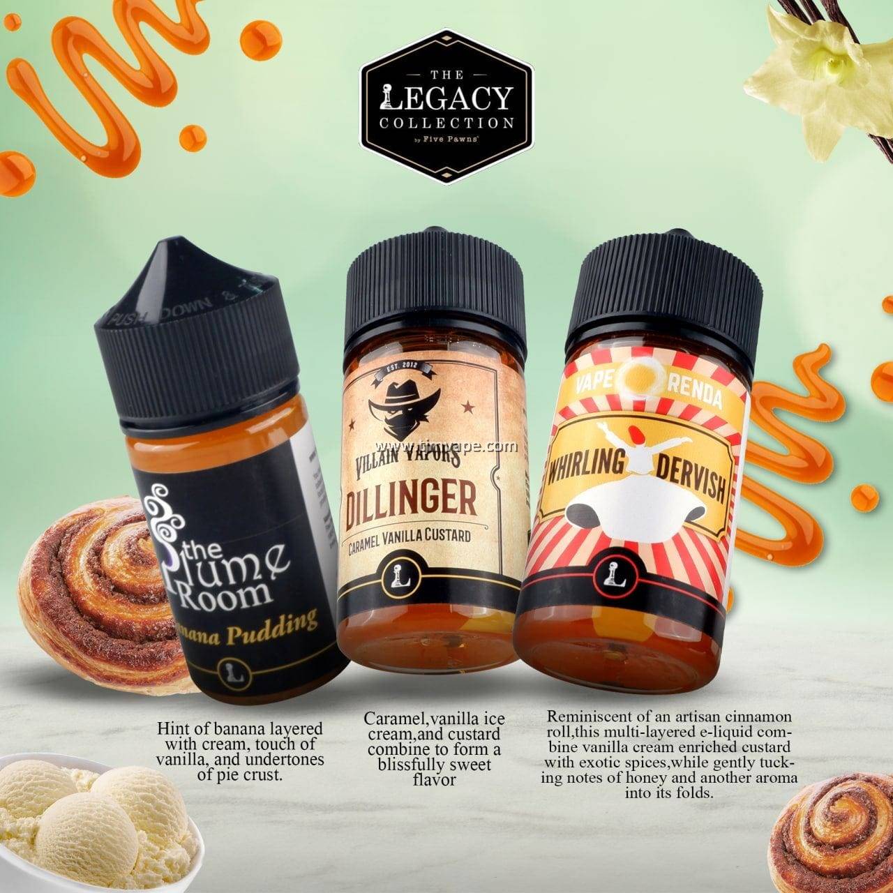 VILLAIN VAPORS DILLINGER 60ML