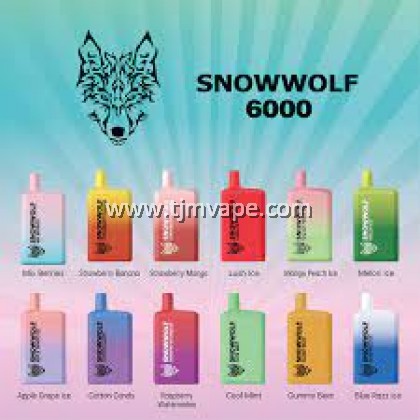 SNOW WOLF 6000 PUFF DISPOSABLE POD
