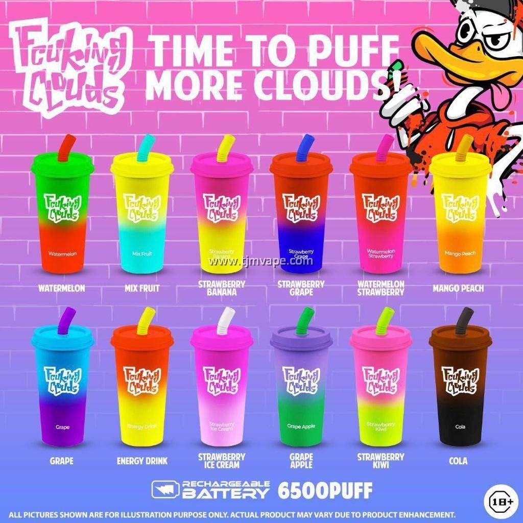 FCUKING CLOUDS 6500 PUFFS DISPOSABLE POD