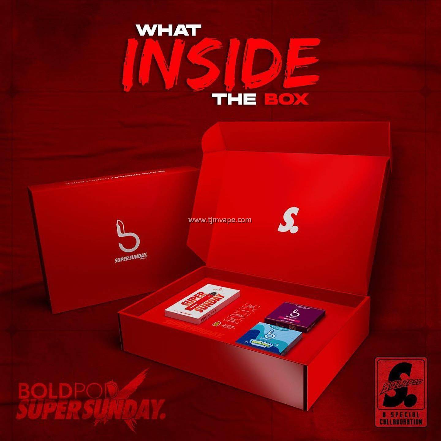 BANGSAWAN BOLDPOD X SUPER SUNDAY LIMITED EDITION