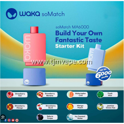 WAKA SOMATCH MA 6000 DISPOSABLE POD