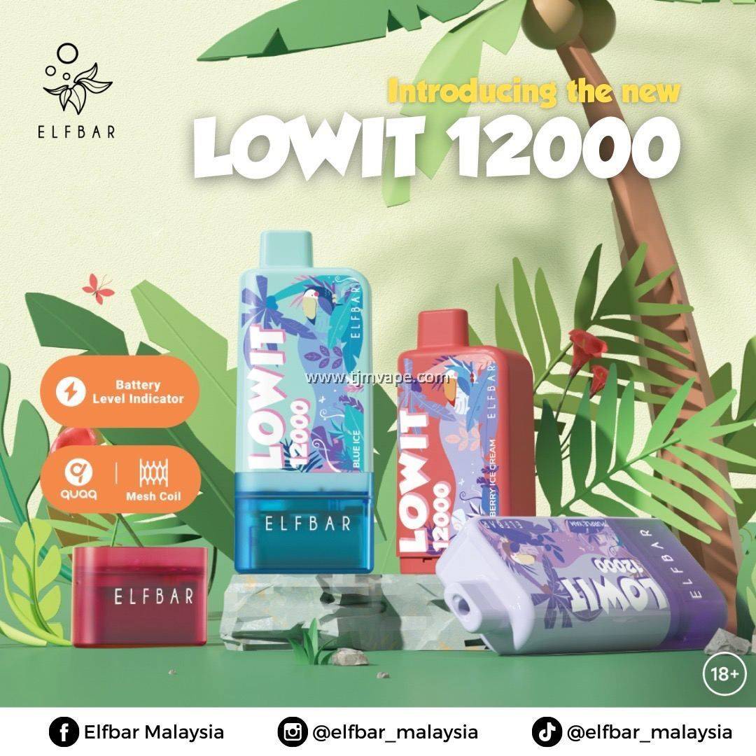 LOWIT 12000 PREFILLED POD KIT