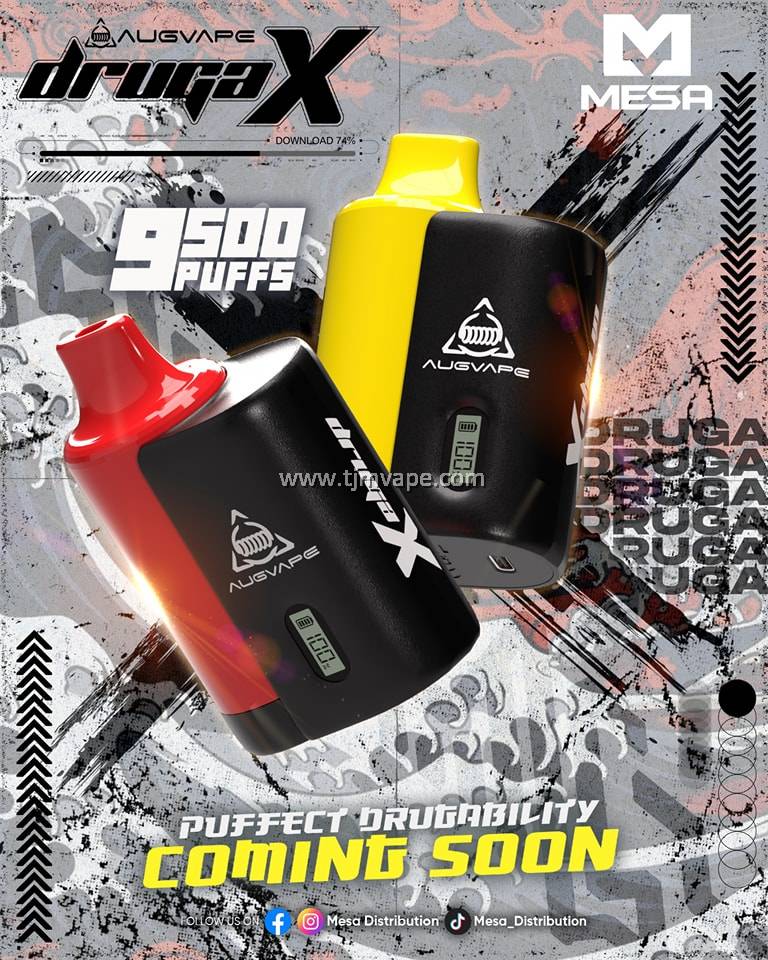 AUG VAPE DRUGA X 9500 PUFFS