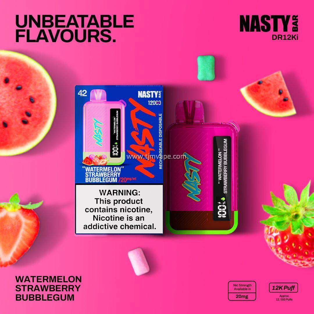 NASTY BAR DR12Ki DISPOSABLE POD