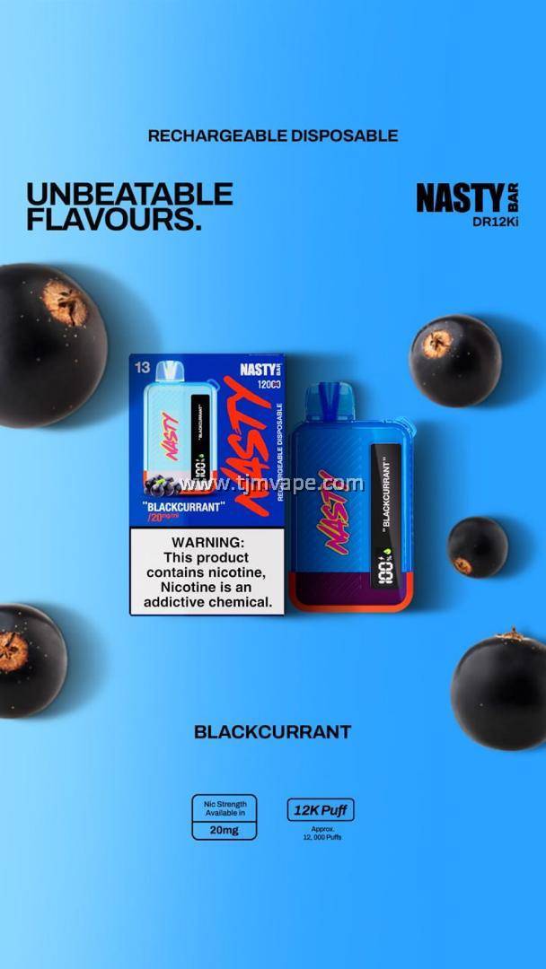 NASTY BAR DR12Ki DISPOSABLE POD
