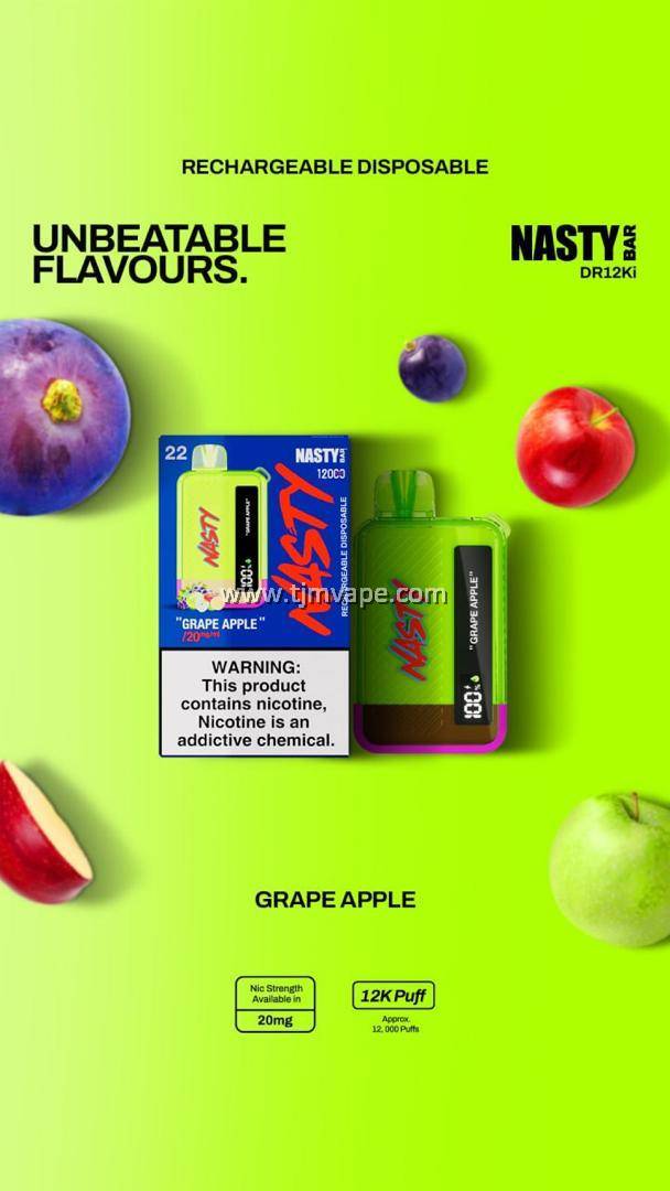 NASTY BAR DR12Ki DISPOSABLE POD