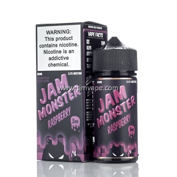 JAM MONSTER : RASPBERRY 100ML