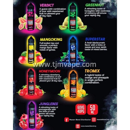 MASTER BLEND : GREEN HUT 60ML