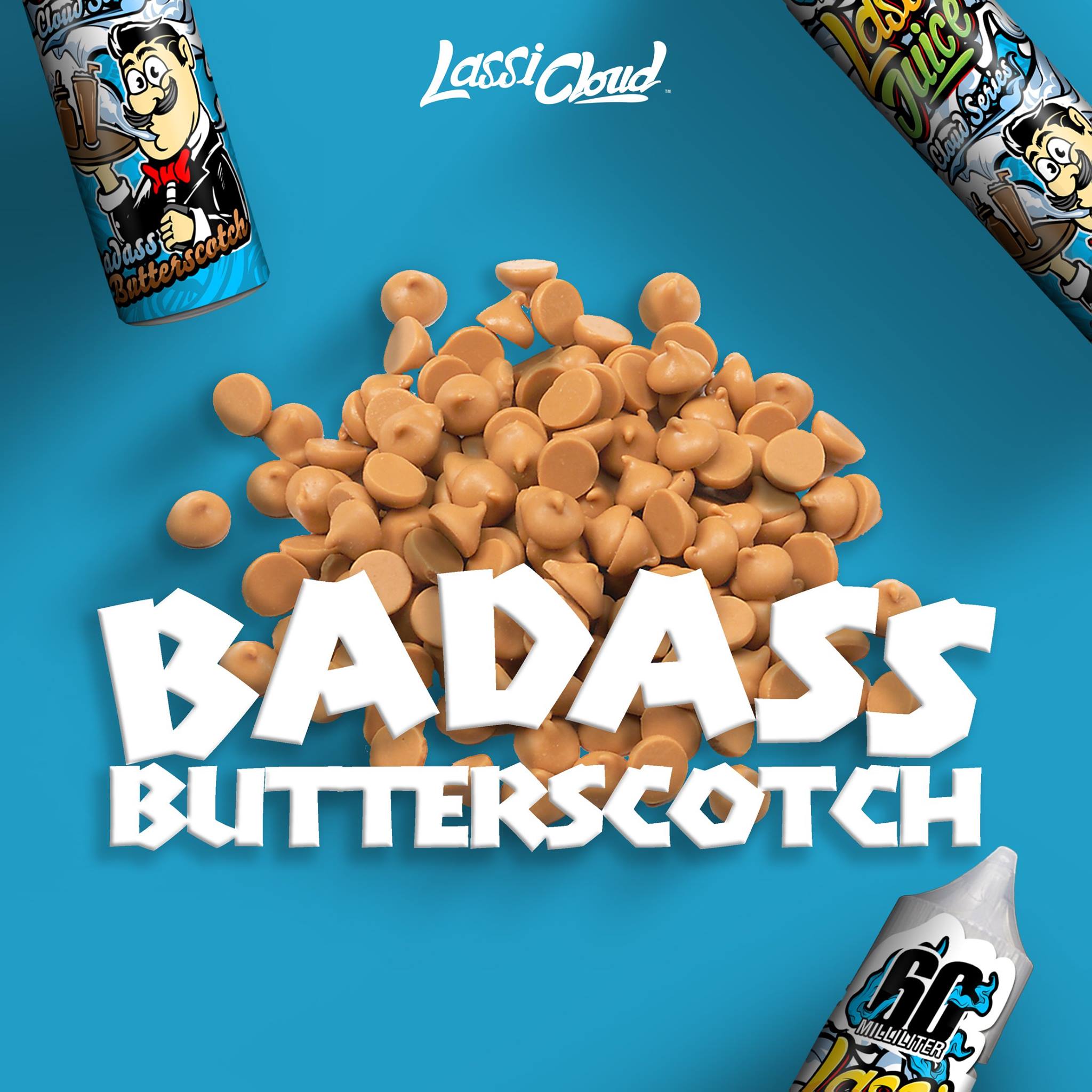 LASSI CLOUD : BADASS BUTTERSCOTCH 60ML
