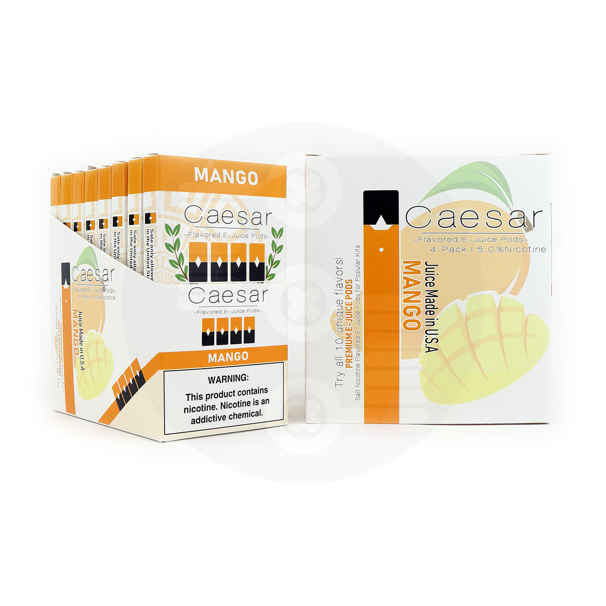 CAESAR MANGO PREMIUM E-JUICE PODS 4PCS