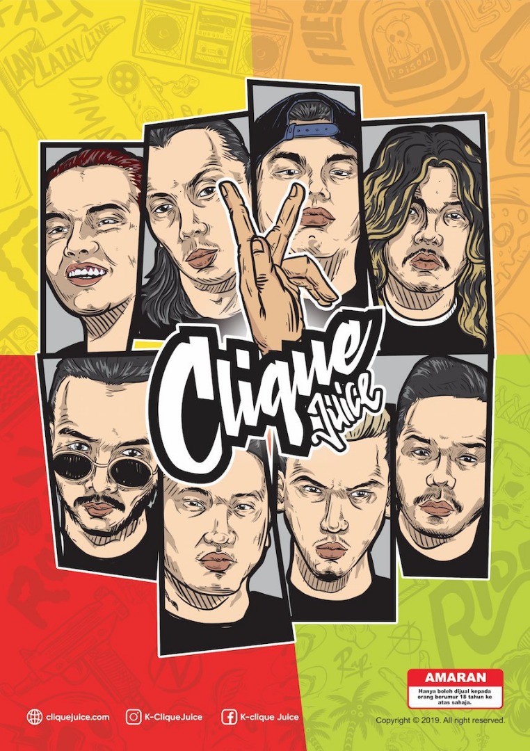 K-CLIQUE JUICE SALT MILLY 10ML 35MG 50MG