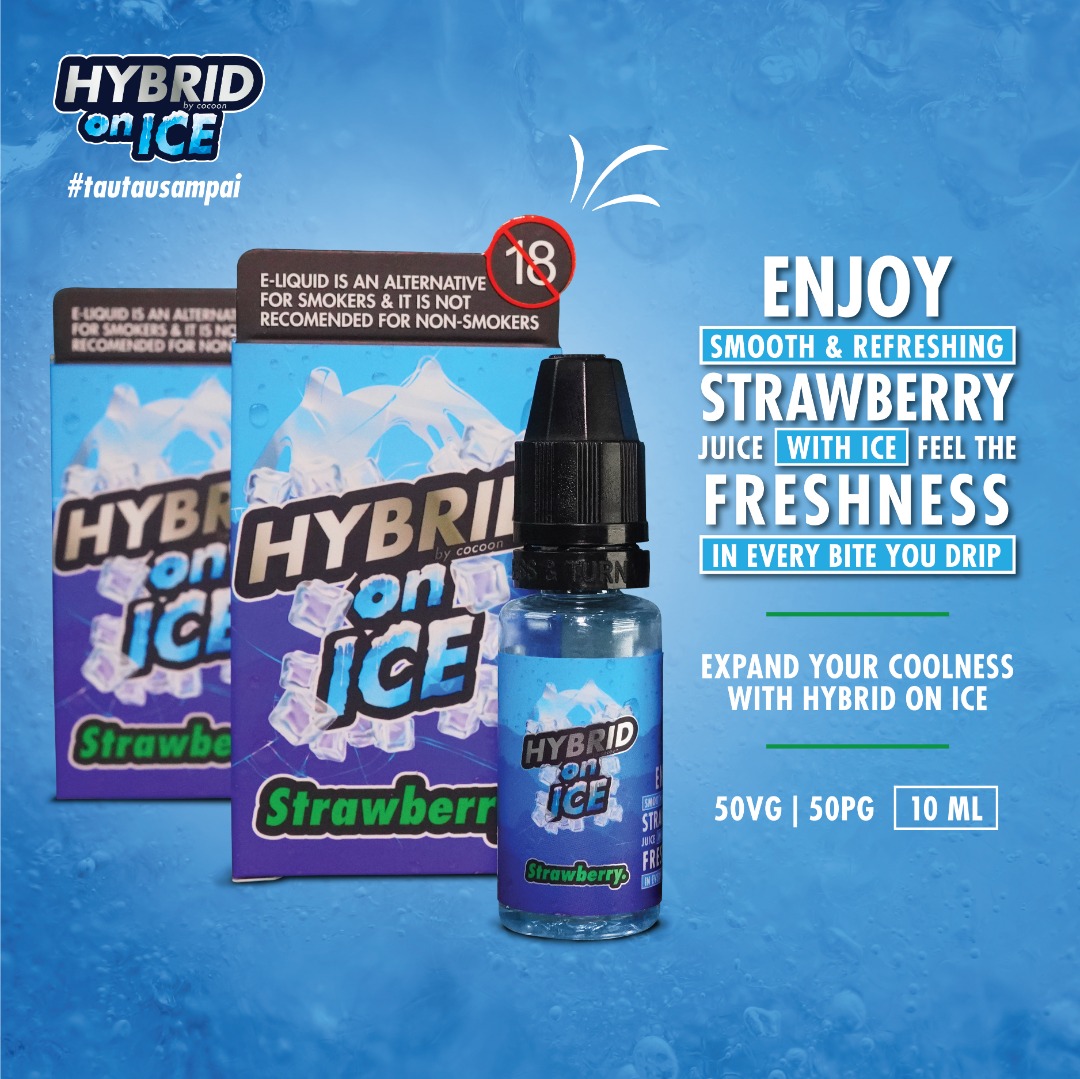 COCOON HYBRID ON ICE STRAWBERRY 10ML