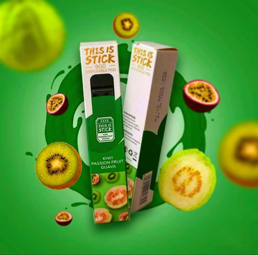 THIS IS STICK 800 PUFFS DISPOSABLE POD