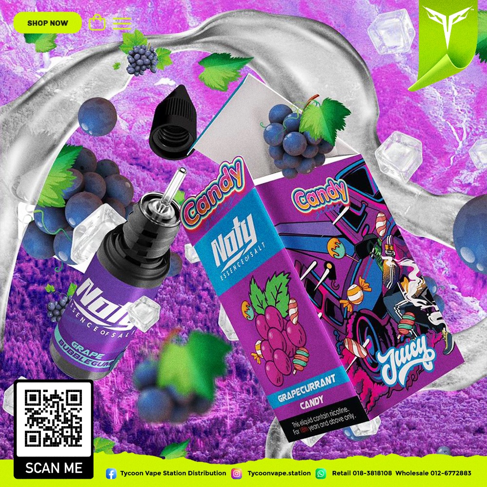 NOTY FLAVA SALT CANDY SERIES 10ML 35MG 50MG