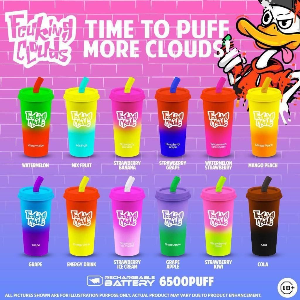 FCUKING CLOUDS 6500 PUFFS DISPOSABLE POD