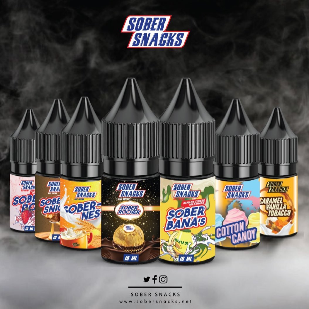 SOBER SNACKS SALT 10ML
