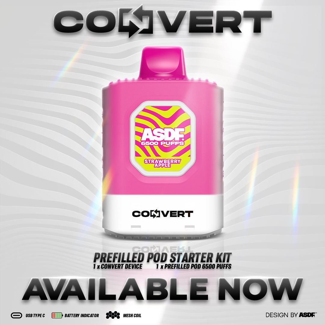 CONVERT 6500 PUFFS DISPOSABLE POD