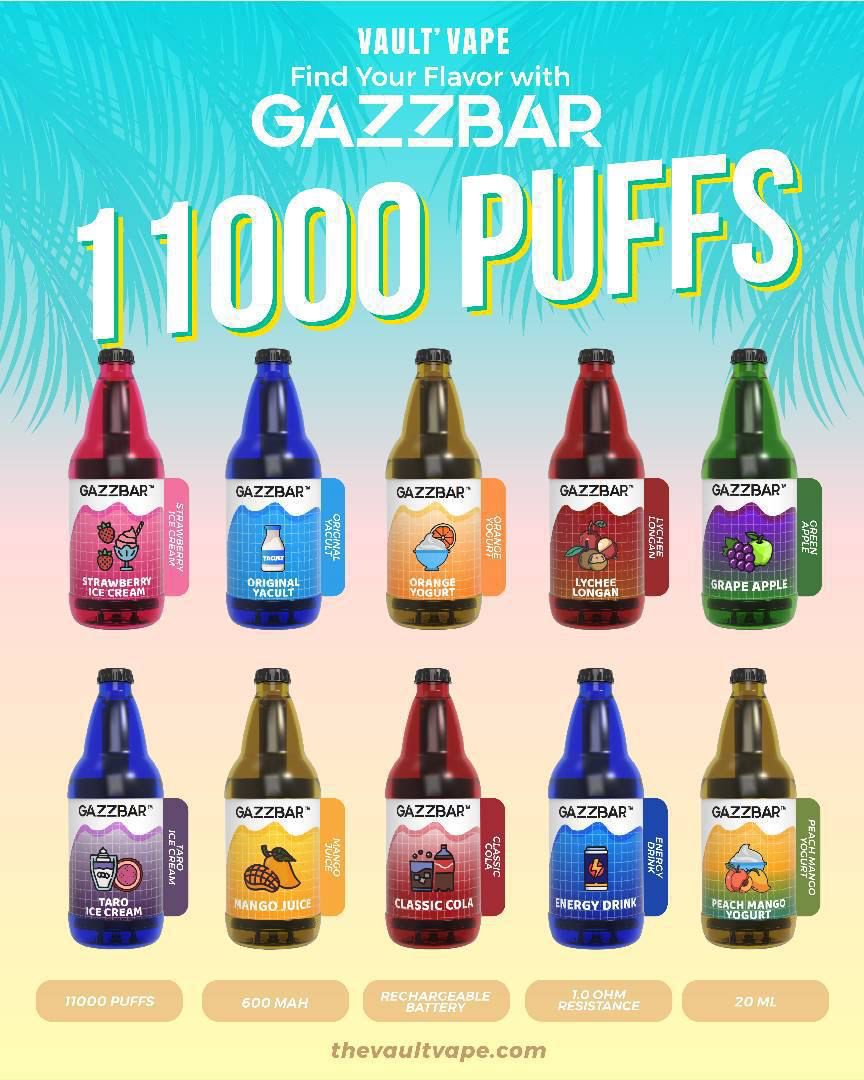 GAZZBAR DISPOSABLE POD