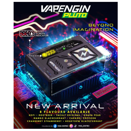 VAPENGINE PLUTO 8500 PUFF DISPOSABLE POD