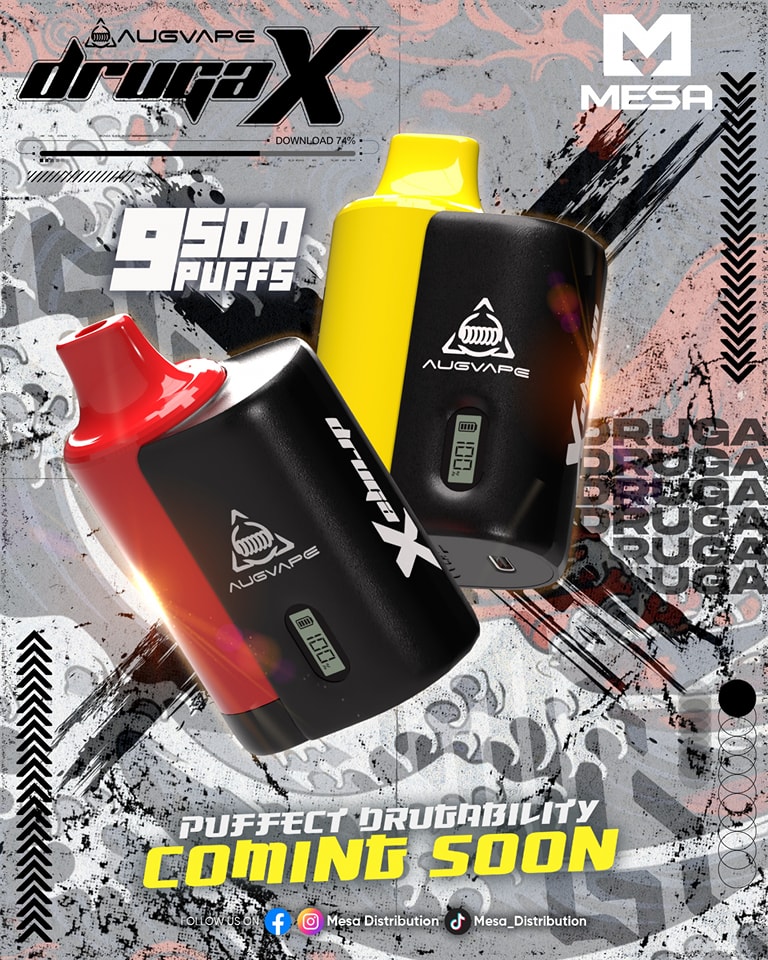 AUG VAPE DRUGA X 9500 PUFFS