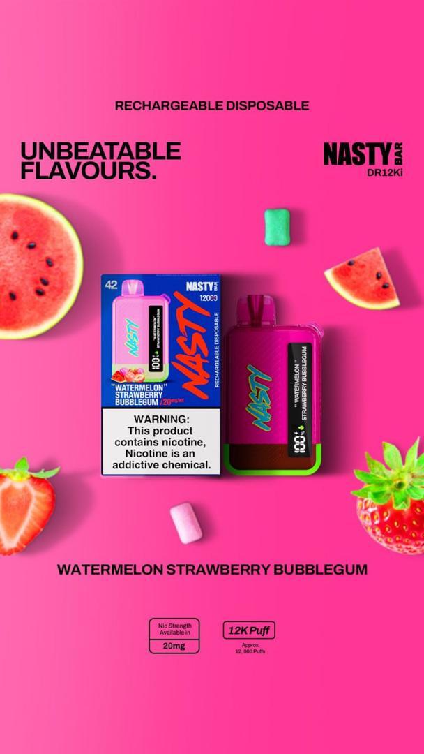 NASTY BAR DR12Ki DISPOSABLE POD