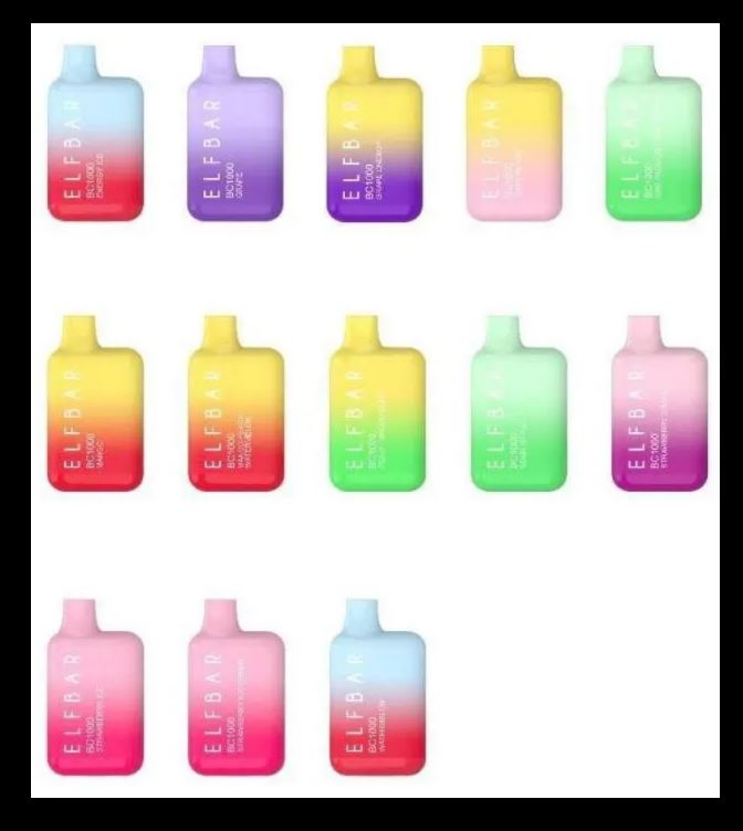 ELFBAR : 1000 PUFF DISPOSABLE POD